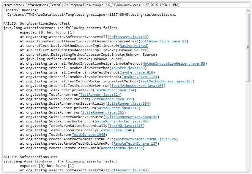 Soft Assertions In Selenium Using Testng To The New Blog