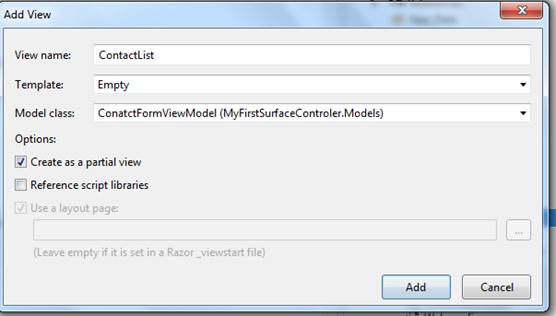 Create Partial View In Mvc In Aspnet And Integrate As A Reusable Component In Umbraco Cms To