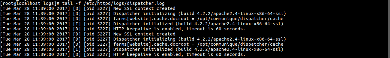 Configuring Dispatcher, Author and Publish Instance of Adobe Experience ...