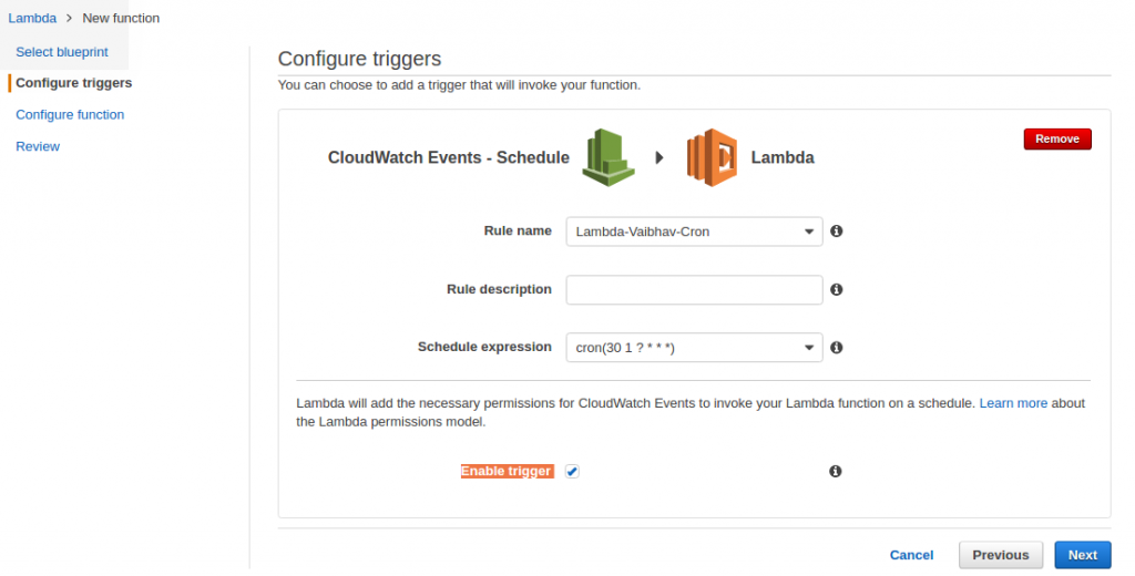 Schedule Lambda On Cron Expression Triggers | TO THE NEW Blog