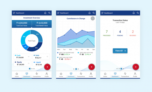 Design Approach for Mutual Fund Mobile App | TO THE NEW Blog