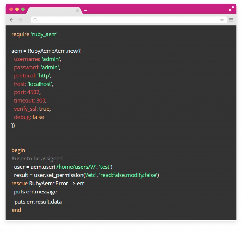 Simplified AEM Automation with cURL and RUBY | TO THE NEW Blog