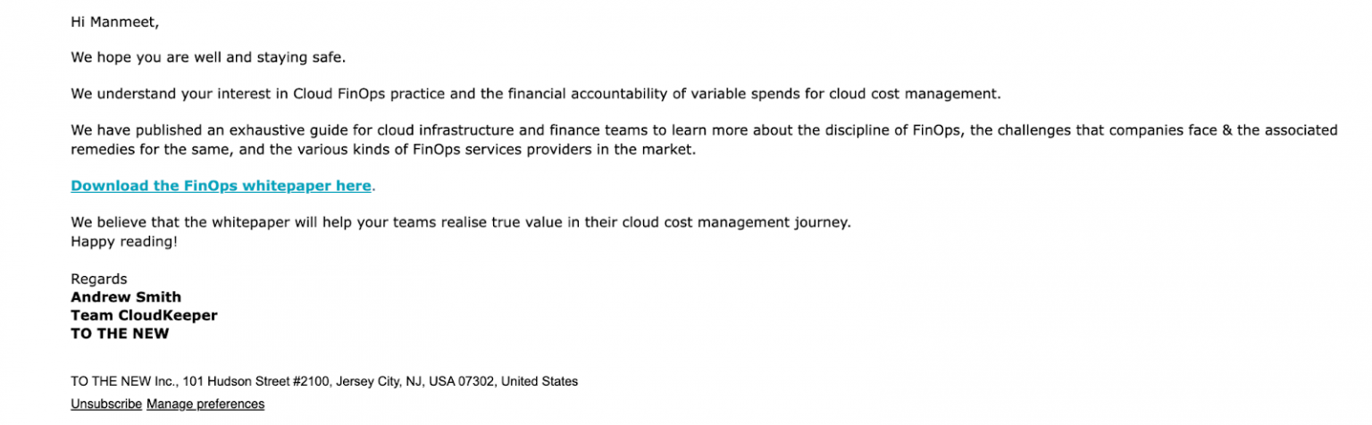 Keeping it Simple: HTML vs. Plain Text Emails | TO THE NEW Blog