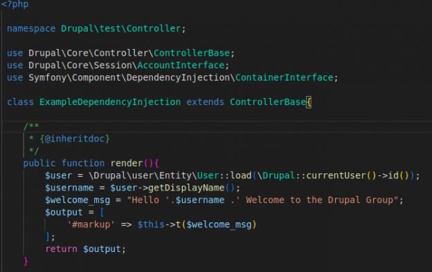 Services And Dependency Injection In Drupal To The New Blog 6231