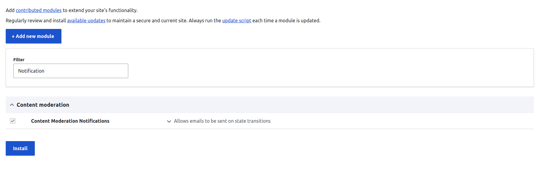 Content Moderation And Workflow With Email Notification In Drupal 9 To The New Blog