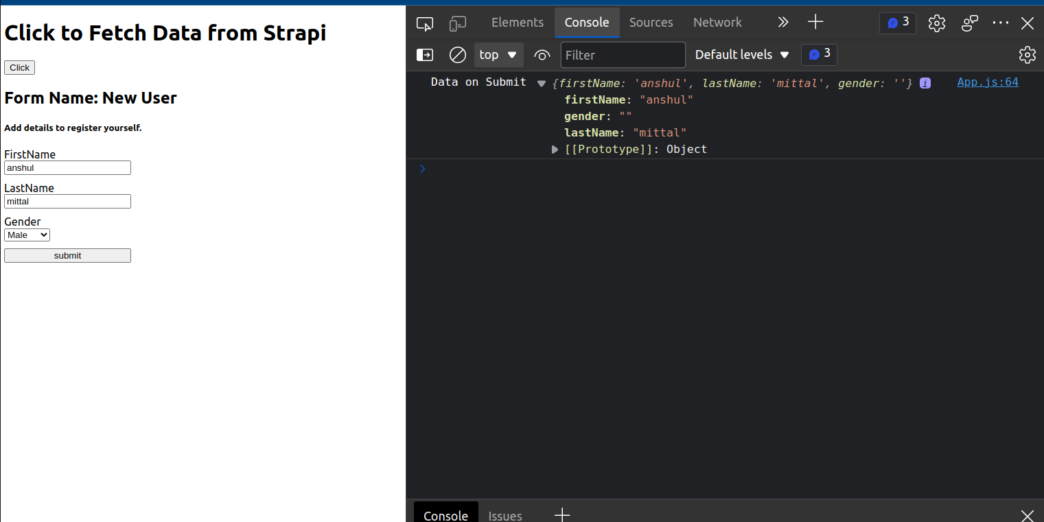 Creating a simple dynamic form using data from strapi-cms | TO THE NEW Blog