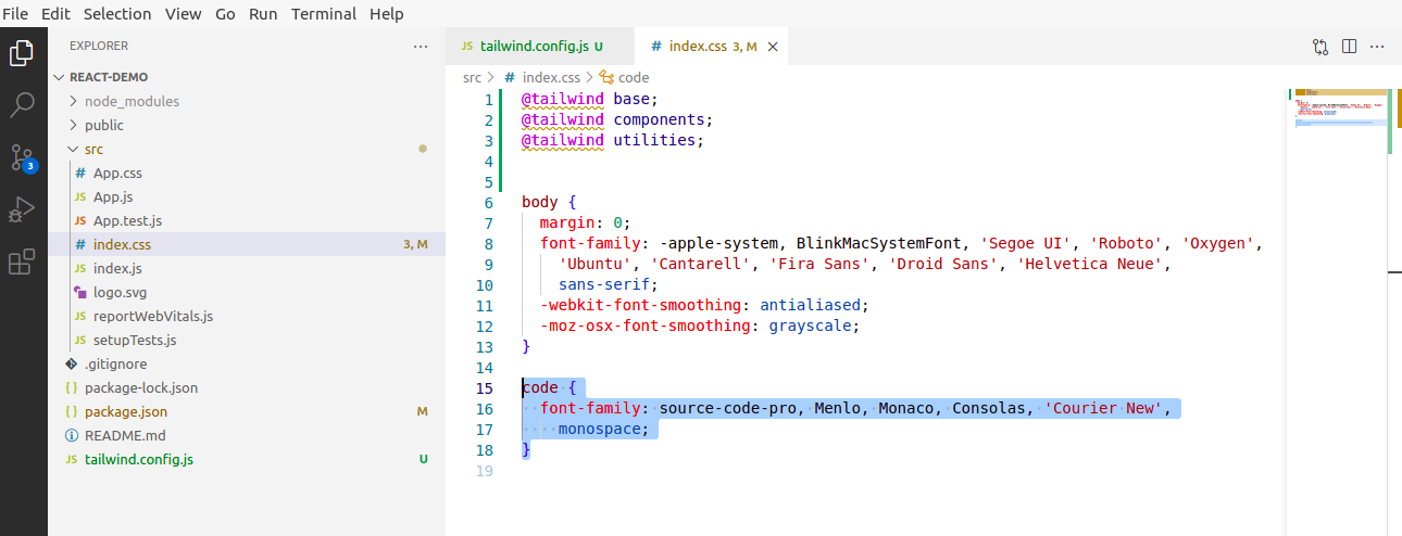 Tailwind Css Setup Tailwind With React To The New Blog