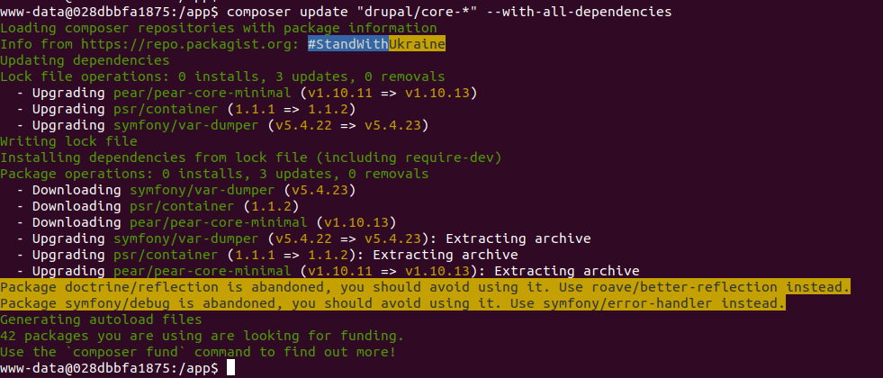 How to update Drupal core with composer | TO THE NEW Blog