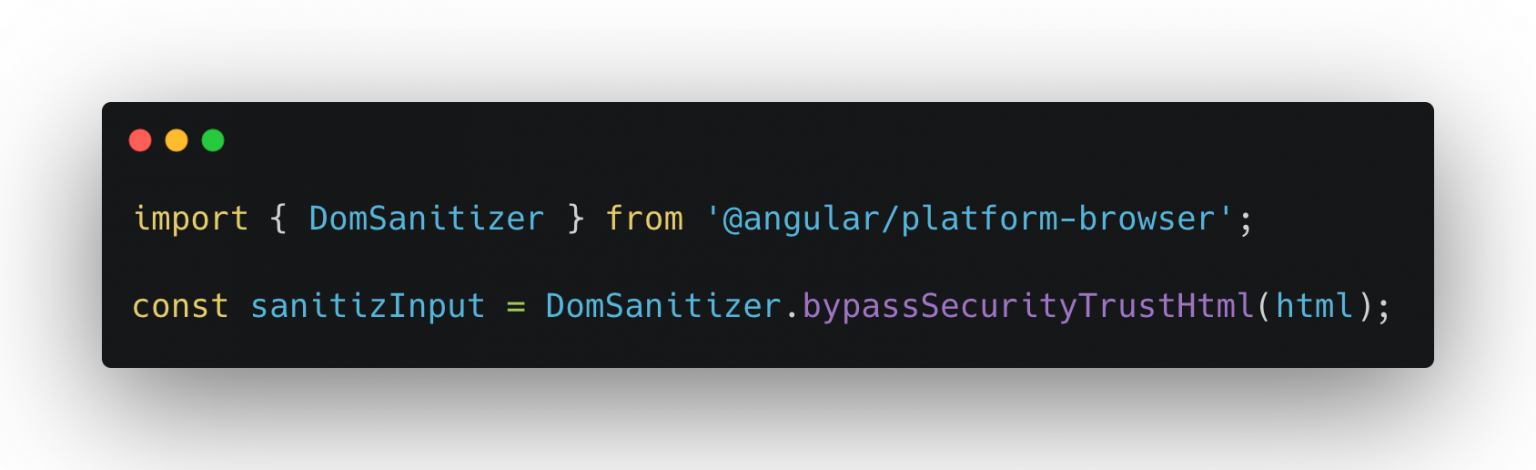 Security measures for Angular Application | TO THE NEW Blog