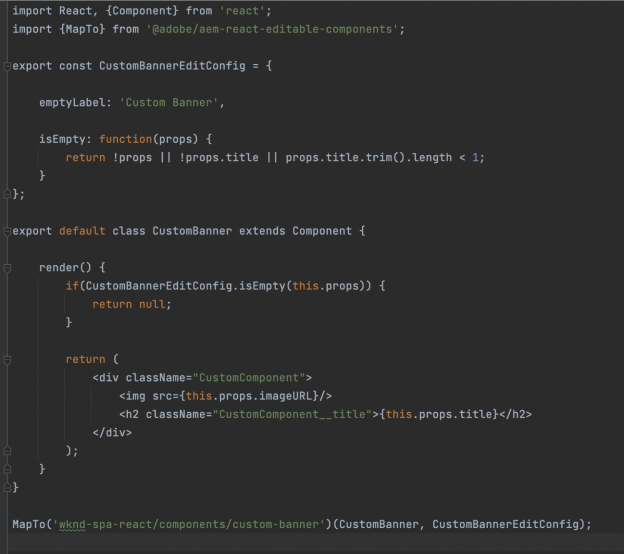 Building Custom Components in AEM SPA Editor with ReactJS: A Step-by-Step Guide | TO THE NEW Blog