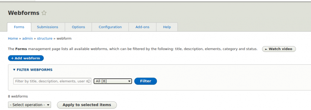 Creating forms with the help of Webform module in Drupal | TO THE NEW Blog