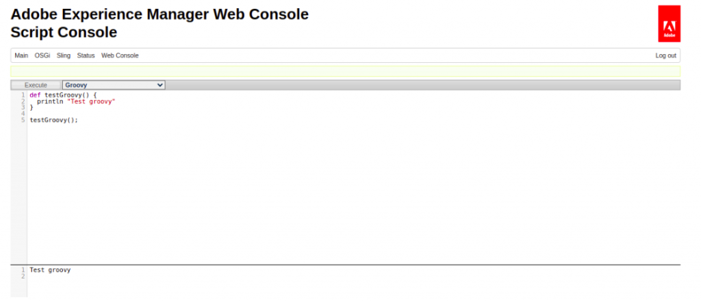 Getting Started With Aem Groovy Console Exploring Aem Scripting With A Practical Example To 