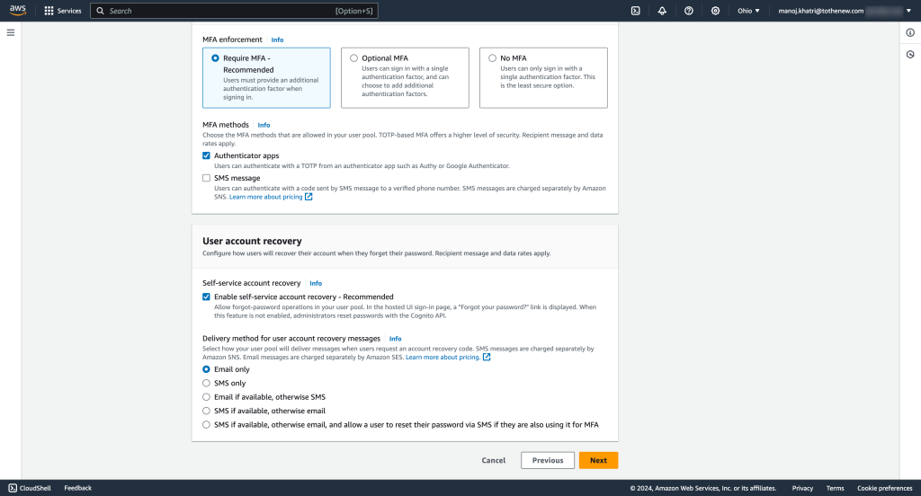 Basic Authentication using AWS Cognito for beginners | TO THE NEW Blog