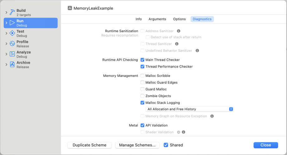 Memory Leak with Memory Graph Debugger | TO THE NEW Blog