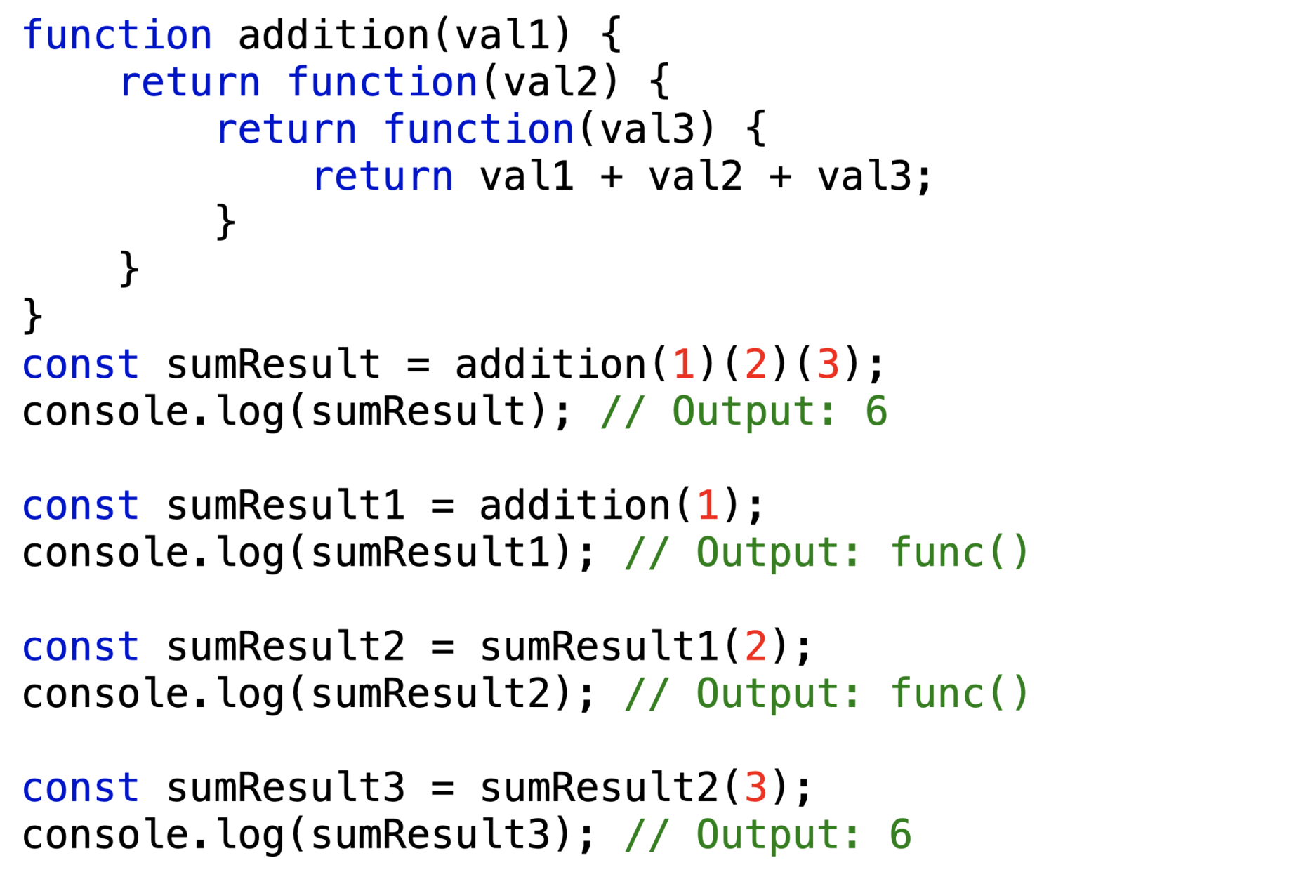 Is Currying in JavaScript, A Chain of Functions? | TO THE NEW Blog