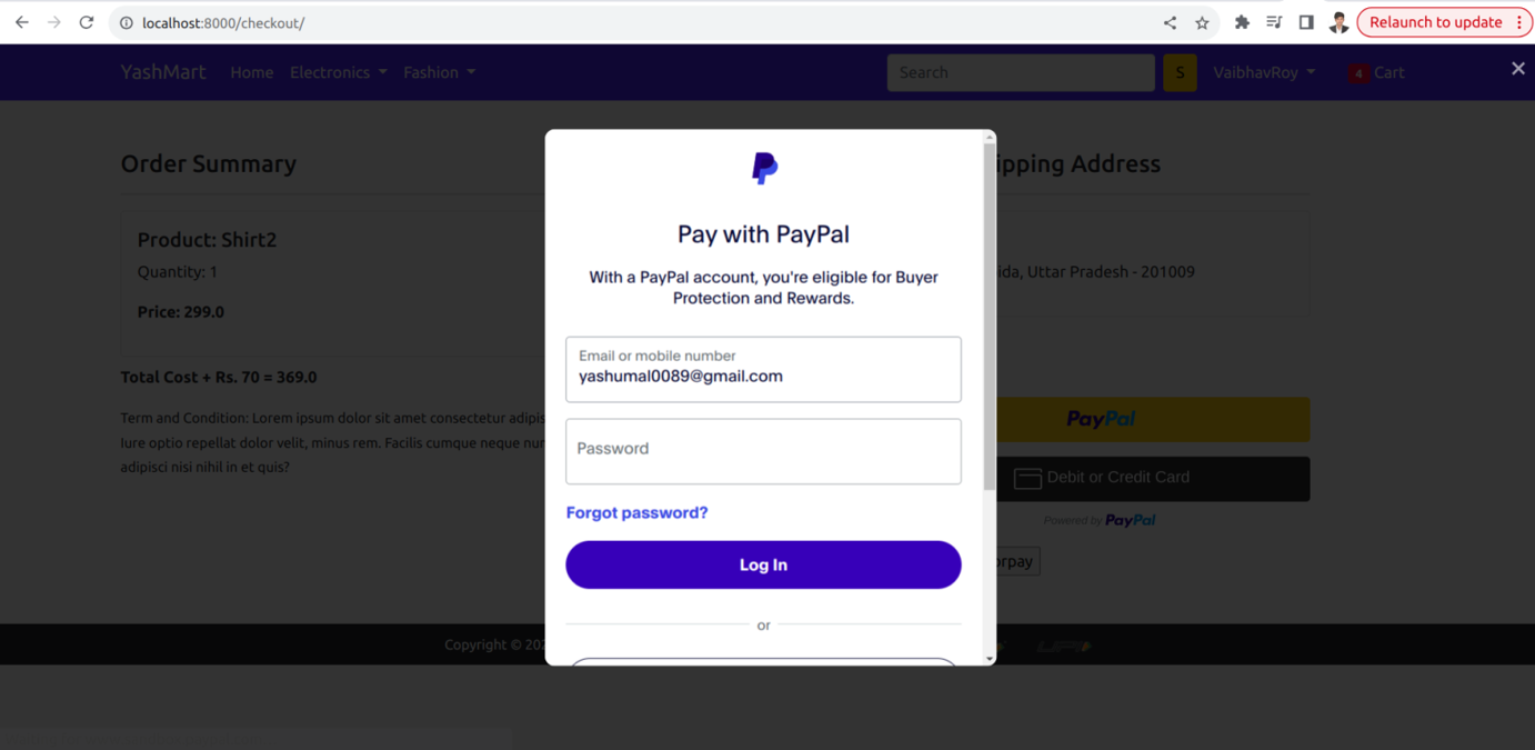 Integrating PayPal Payment Gateway with Django: A Step-by-Step Guide | TO THE NEW Blog