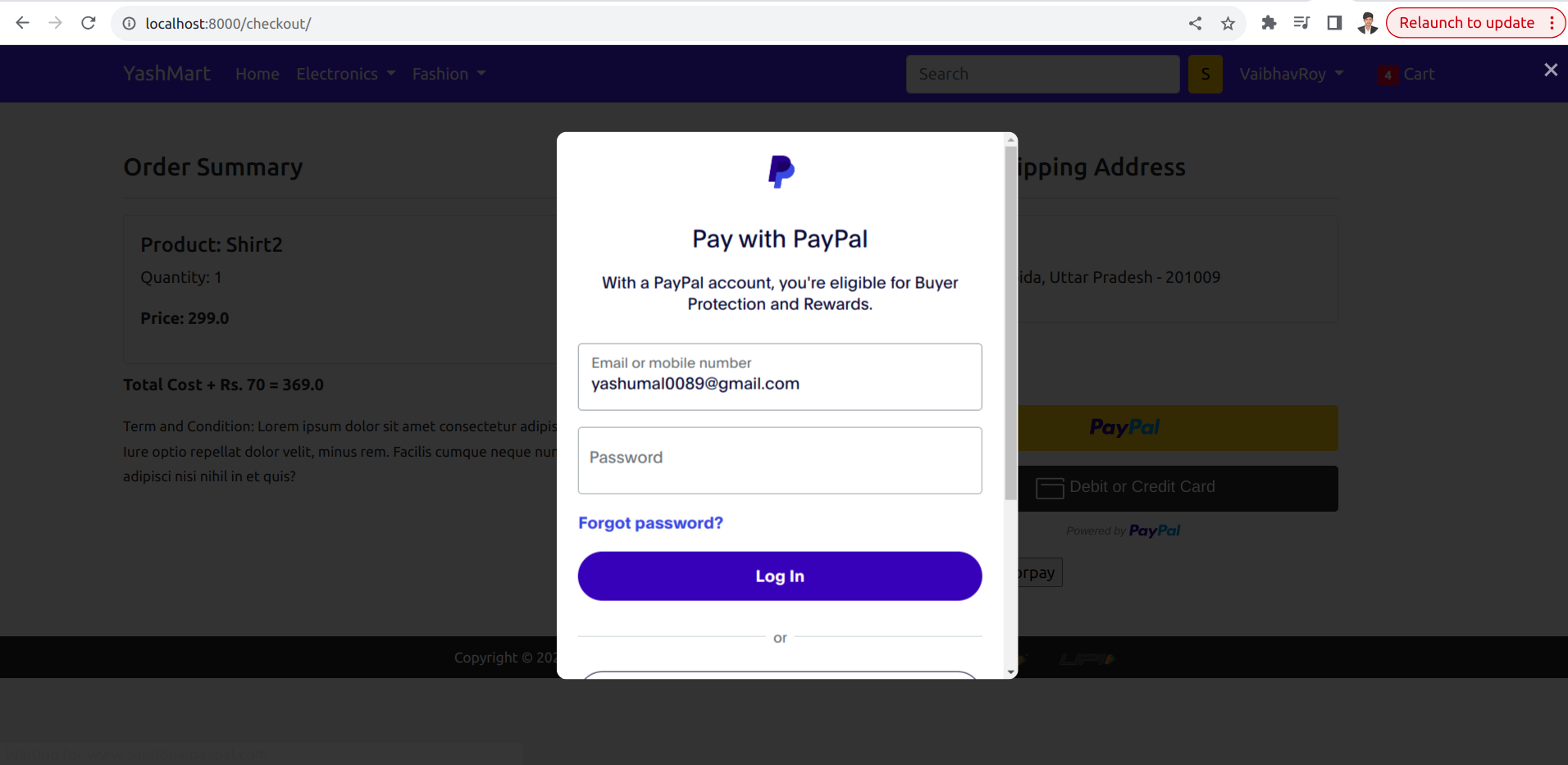 Integrating PayPal Payment Gateway with Django: A Step-by-Step Guide | TO THE NEW Blog