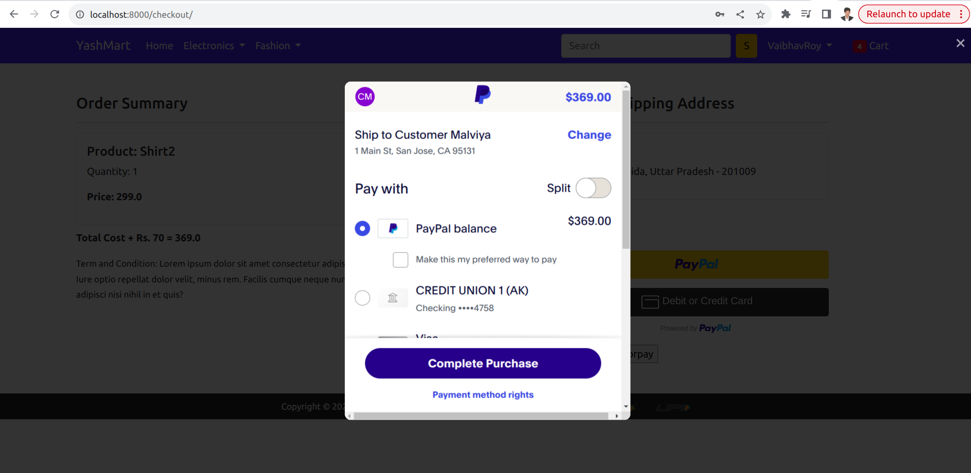Integrating Paypal Payment Gateway With Django A Step By Step Guide To The New Blog