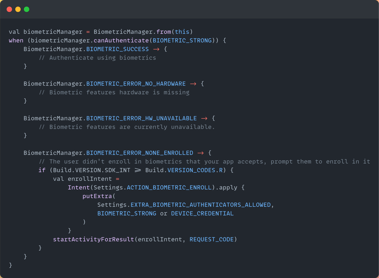 Biometric Authentication In Android Using Biometricmanager To The New Blog