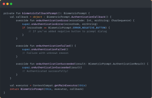 Biometric Authentication in Android Using BiometricManager | TO THE NEW ...