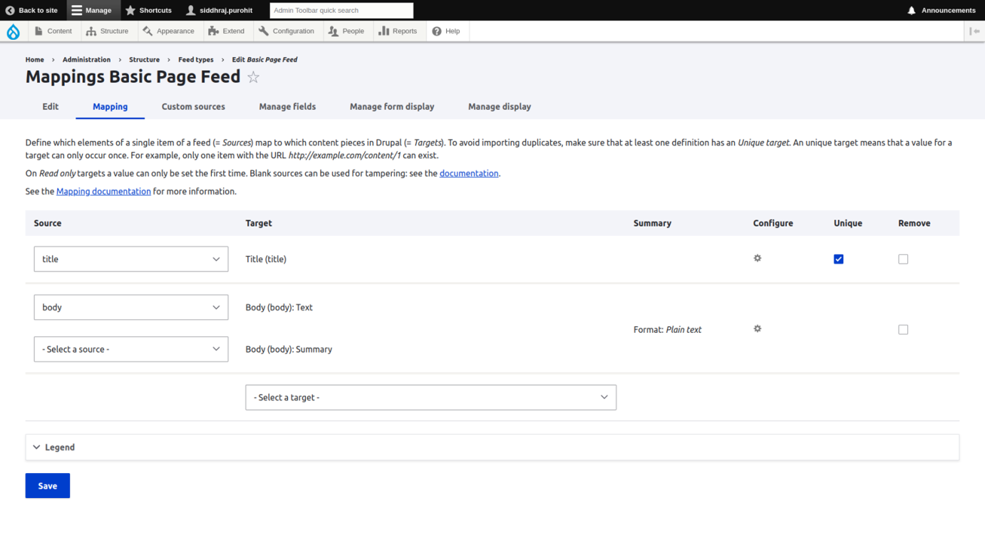 Importing Data Using a CSV File with Drupal Feeds Module | TO THE NEW Blog