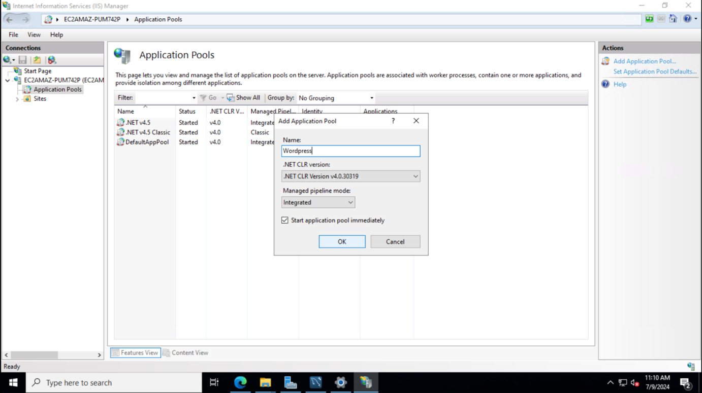 Setting up WordPress Website on Windows Server 2022 with IIS | TO THE NEW Blog