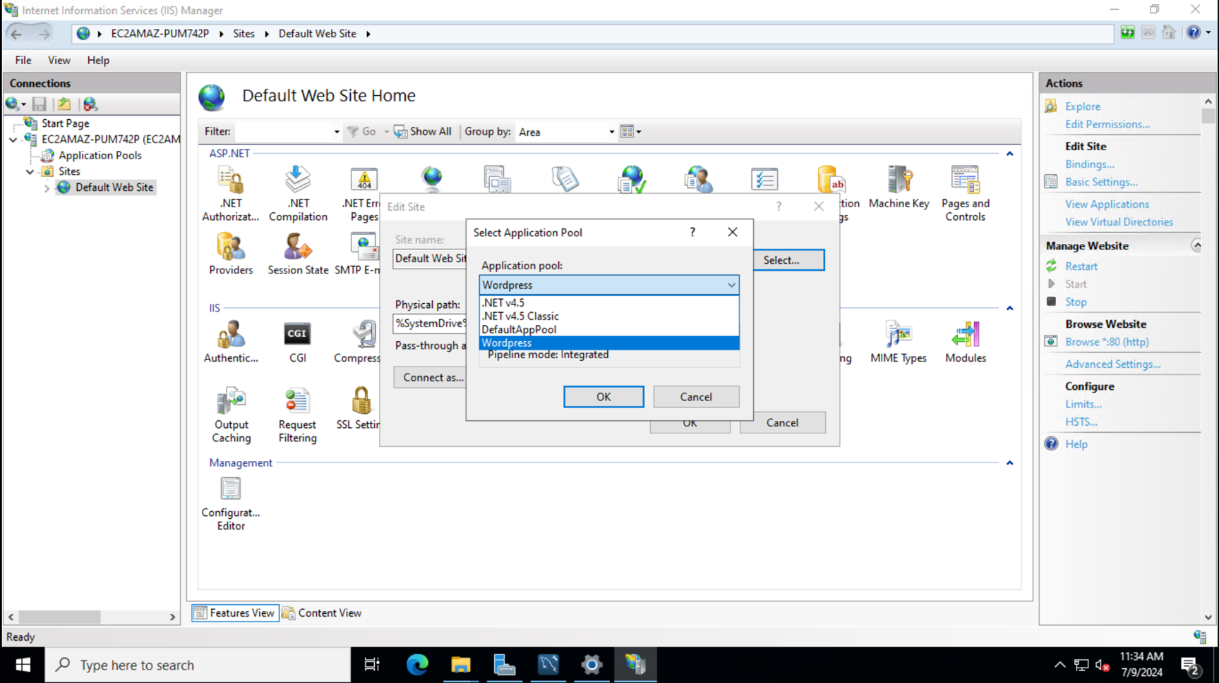 Setting up WordPress Website on Windows Server 2022 with IIS | TO THE ...