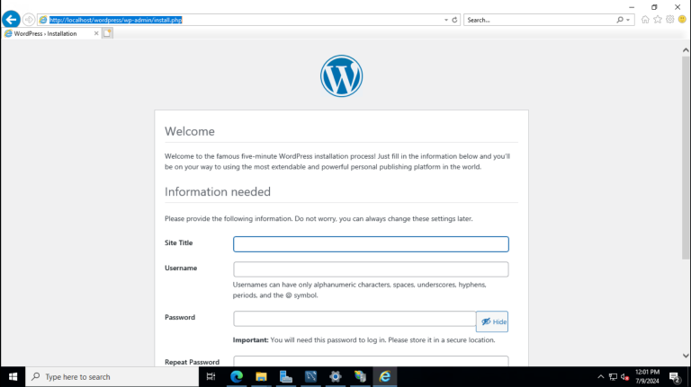 Setting up WordPress Website on Windows Server 2022 with IIS | TO THE NEW Blog