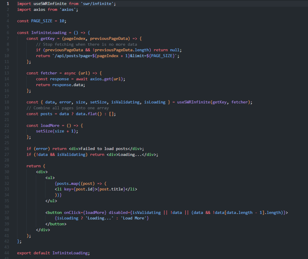 Data Fetching In Reactjsnextjs With Useswr To The New Blog