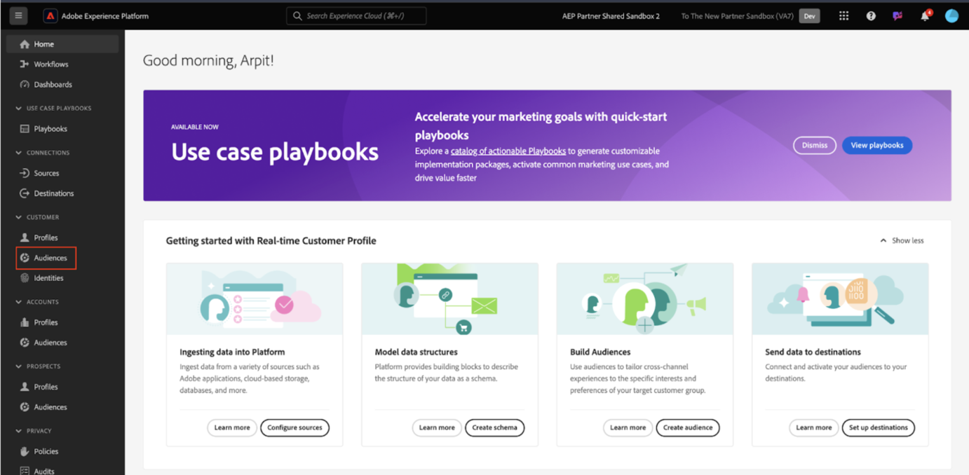 Exporting AEP profile attributes and audience to Adobe Target | TO THE ...