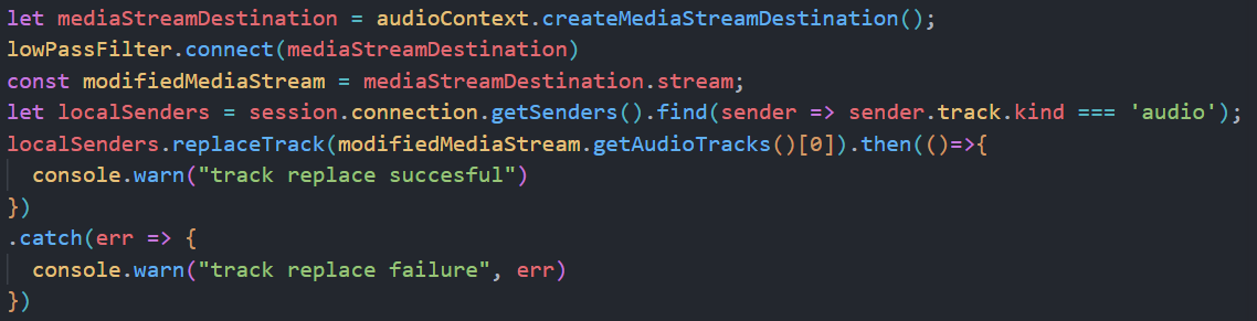 Enhancing WebRTC audio quality with Web Audio API | TO THE NEW Blog