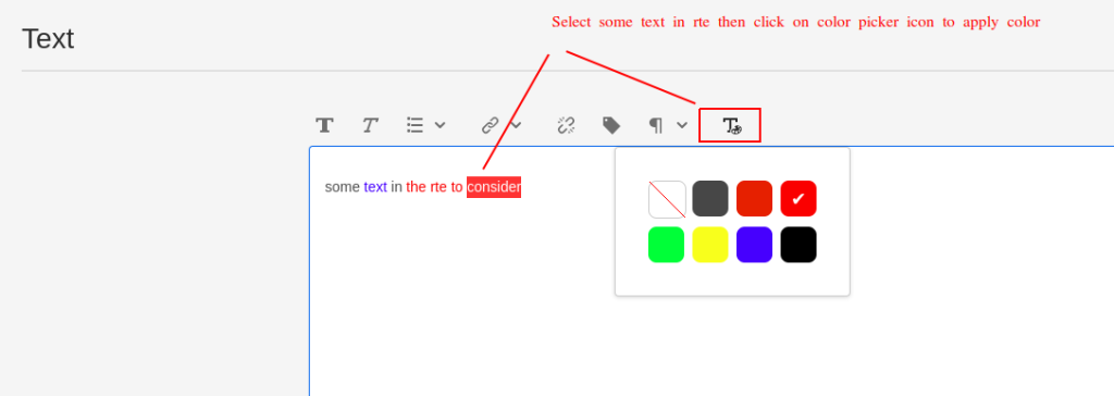 The RTE Color Picker Plugin for AEM | TO THE NEW Blog