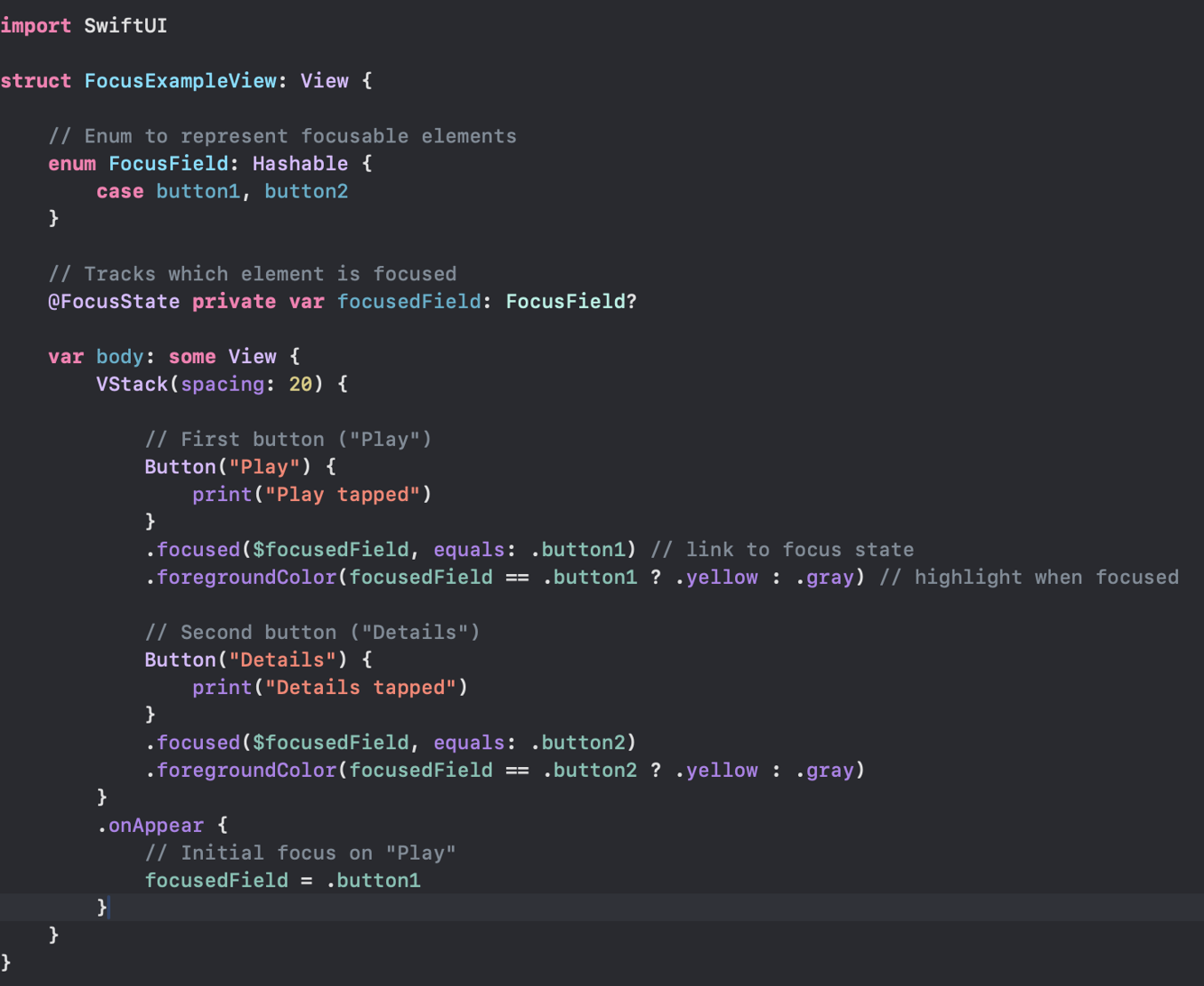 A Guide to Handling Focus in Apple TV Apps with SwiftUI | TO THE NEW Blog