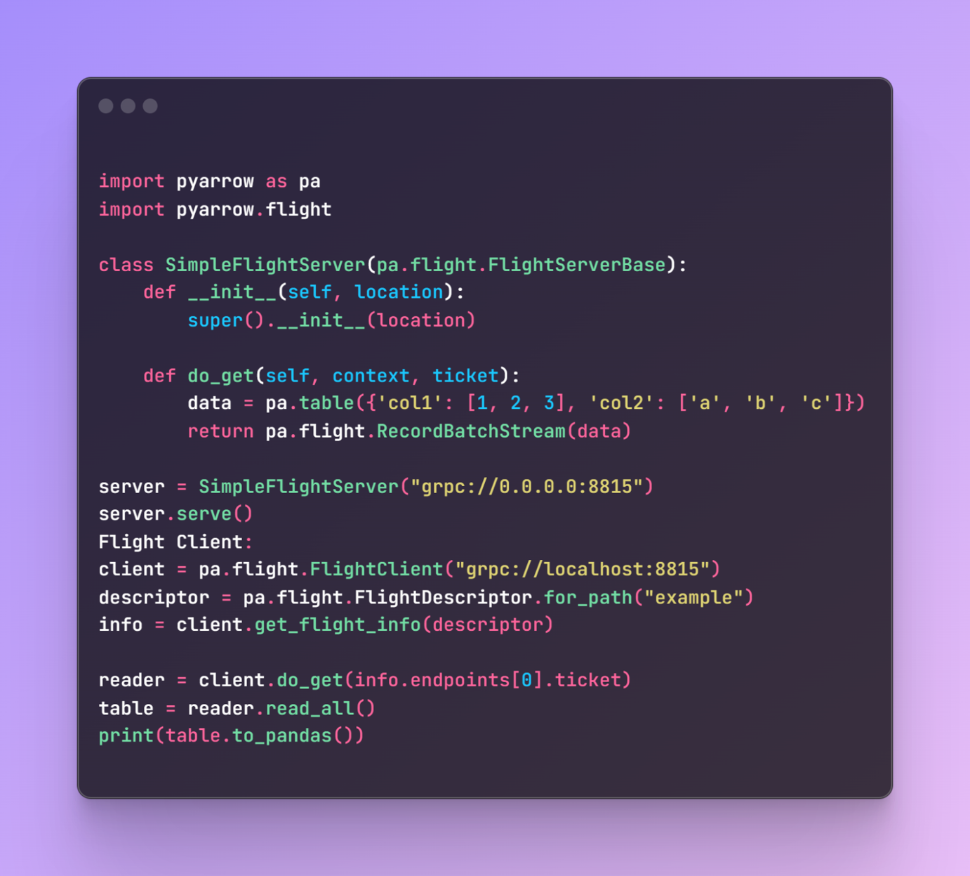 Accelerating Data Transfer with Apache Arrow Flight | TO THE NEW Blog