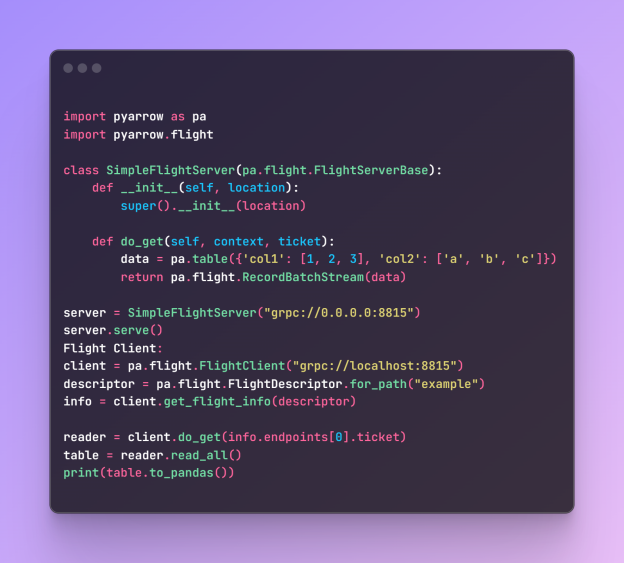 Accelerating Data Transfer with Apache Arrow Flight | TO THE NEW Blog